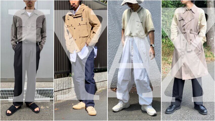 I・Y・A・Xラインとは？メンズファッションのシルエットの基本を解説 - K2J